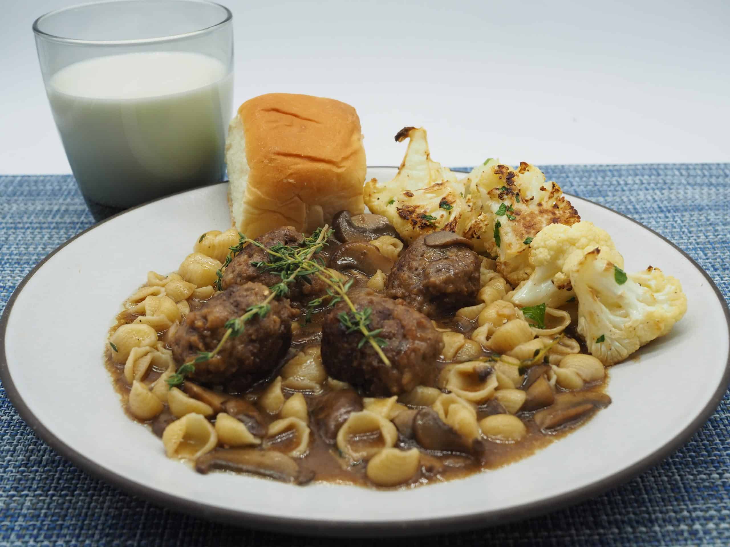 Swedish Meatball Pasta - Divine Dish