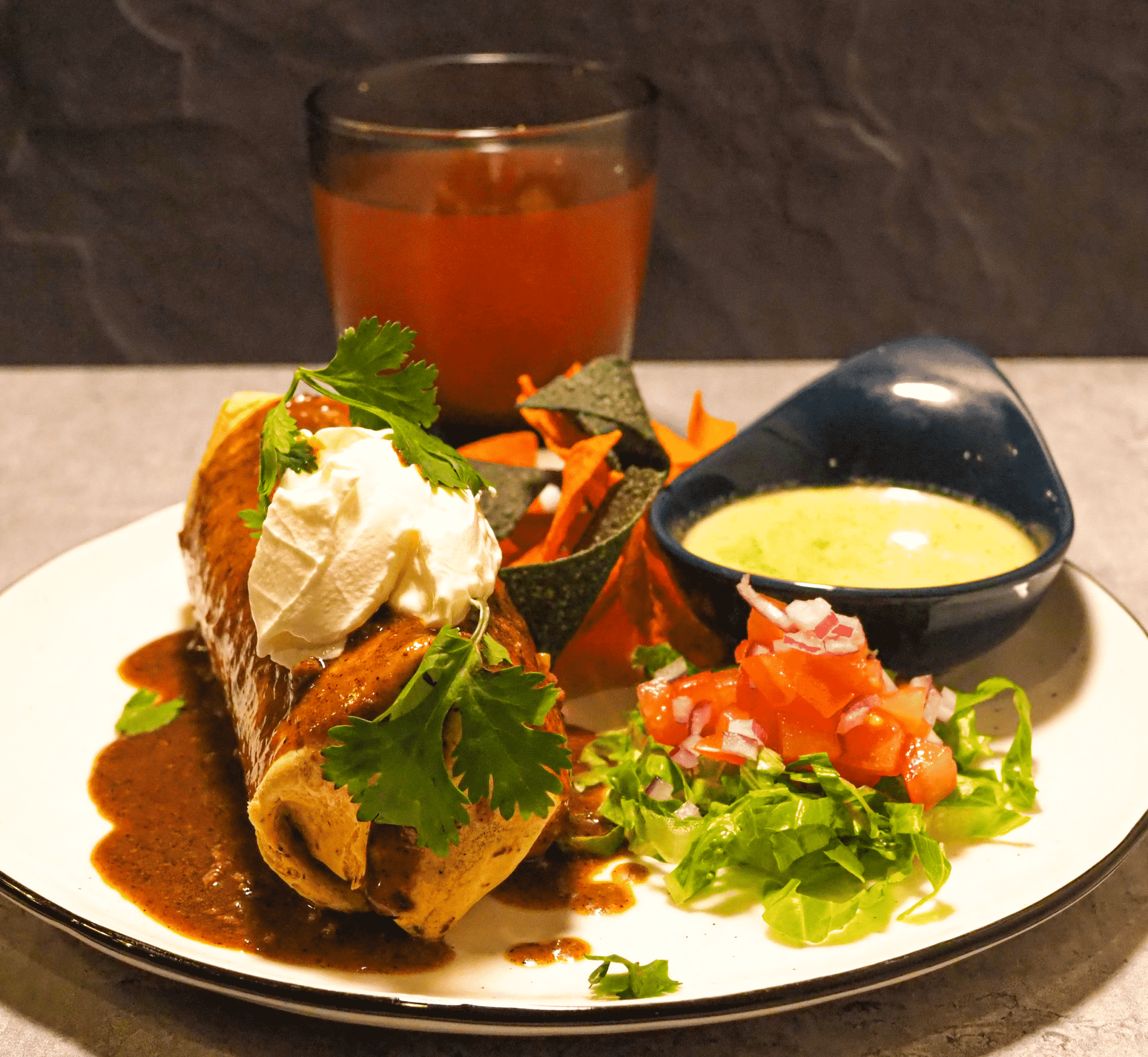 Smothered Burrito - Divine Dish