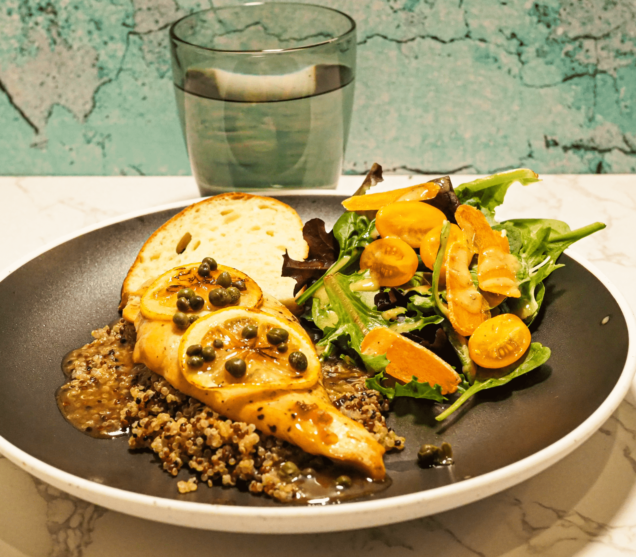 Lemon Caper Sole - Divine Dish