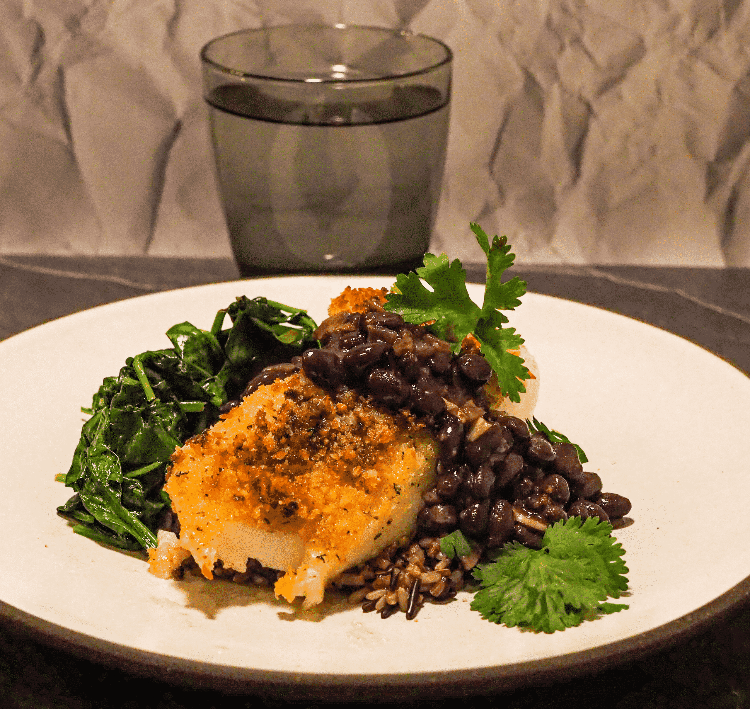 Crusted Halibut - Divine Dish