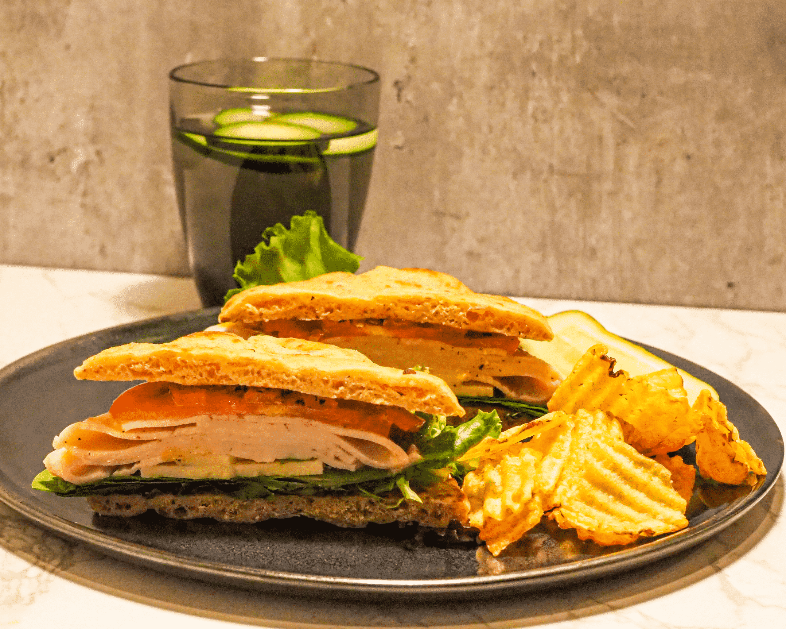 Turkey Sandwich - Divine Dish