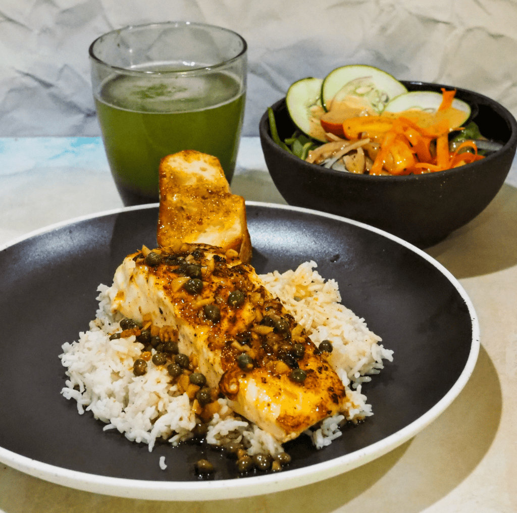 Pan Seared Halibut - Divine Dish