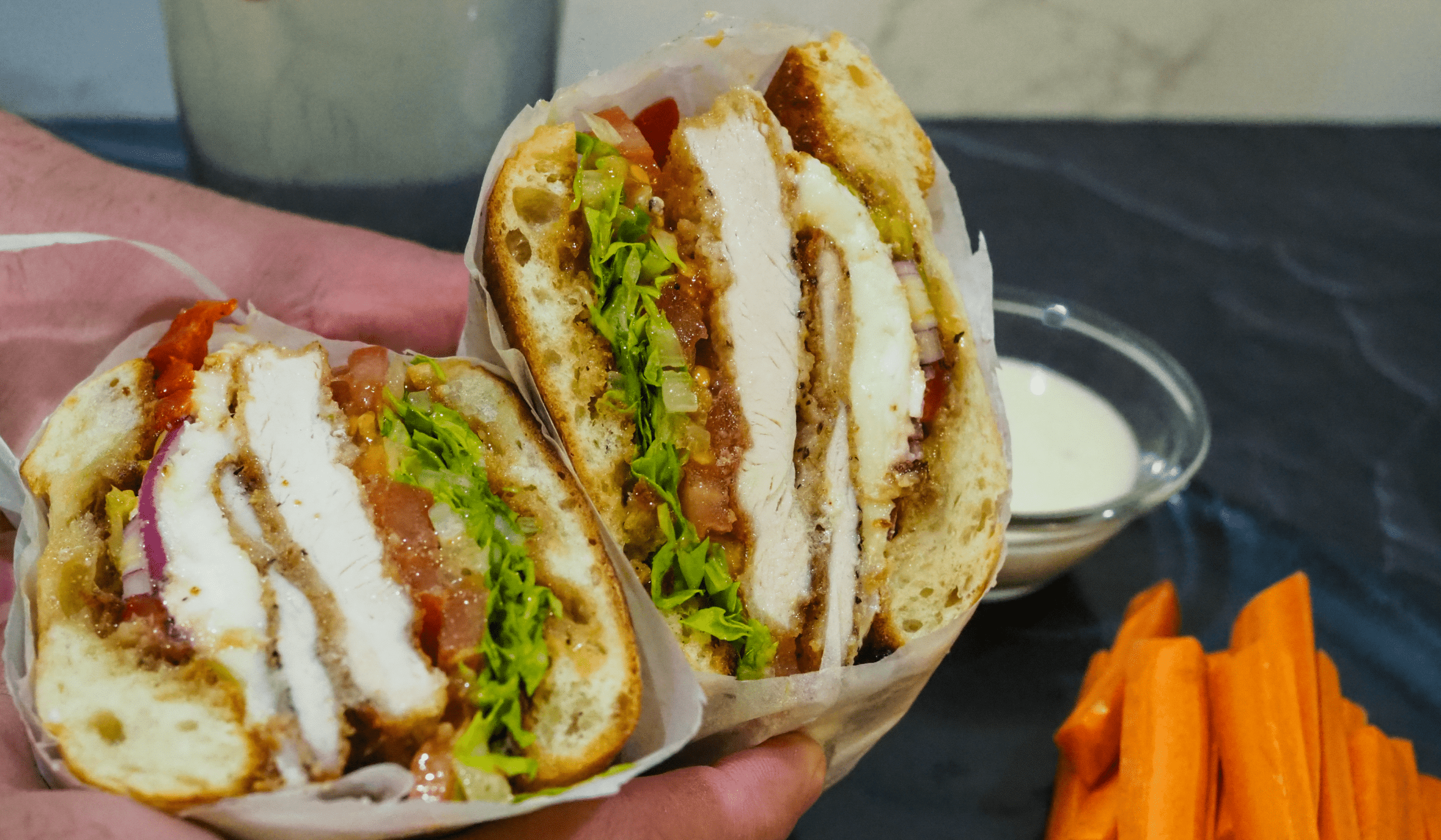 Chicken Cutlet Sub - Divine Dish