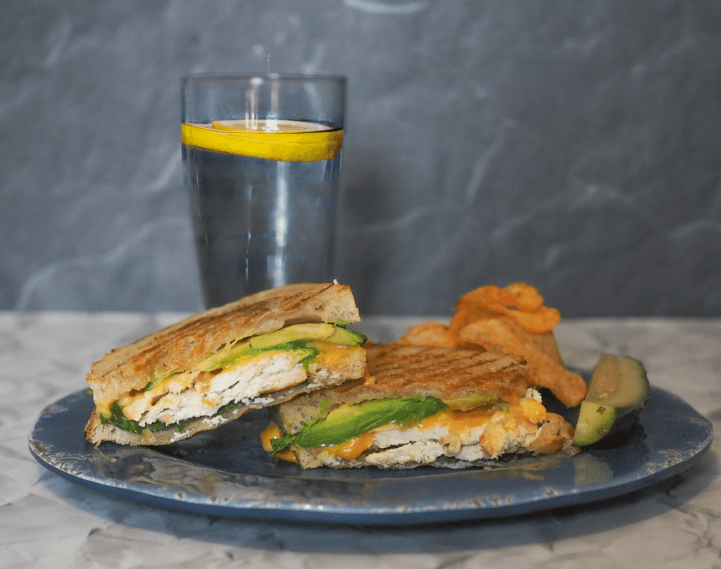 Grilled Chicken Avocado Panini - Divine Dish