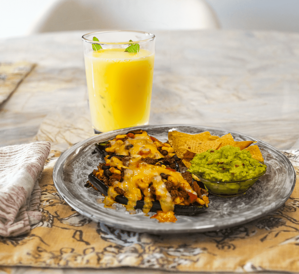 Stuffed Poblano Peppers - Divine Dish